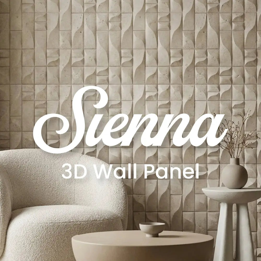 Sienna 3D Wall Panel - Transform Your Space